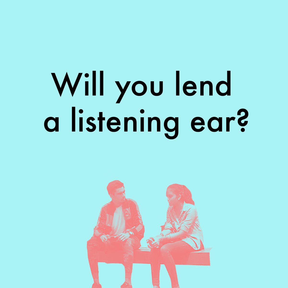 Will you lend a listening ear? – The UrbanWire